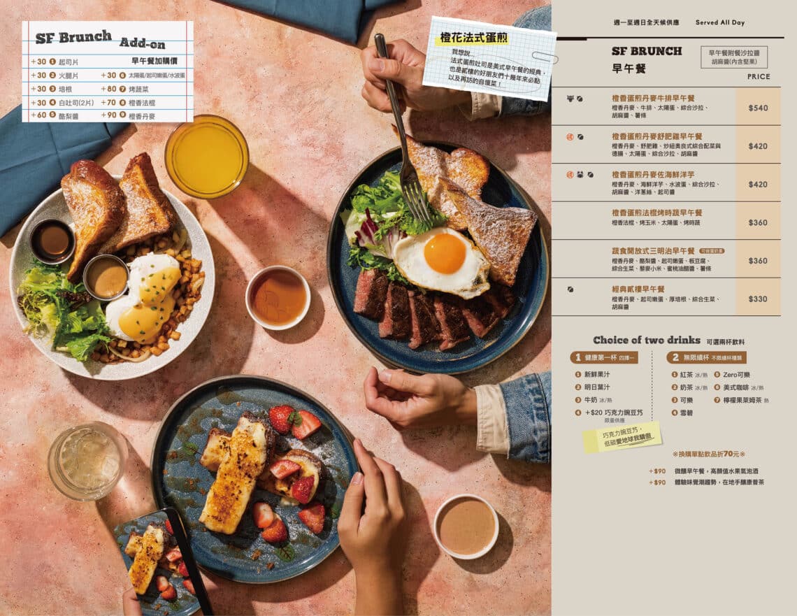 【貳樓菜單】貳樓餐廳 Second Floor Cafe 2023菜單與訂位資訊-包含台北及全台分店 - Elaine藥師有話要說!